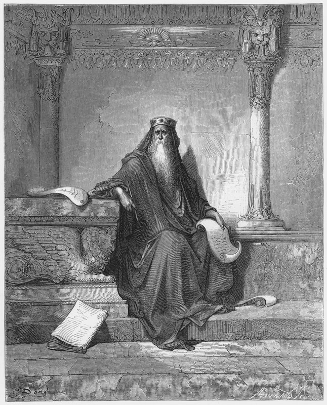 Solomon by Gustave Dore: Highest-quality art reproduction