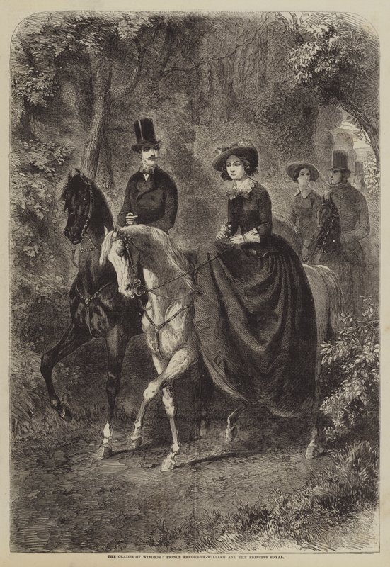 The Glades of Windsor, Prince Frederick-William and the Princess Royal