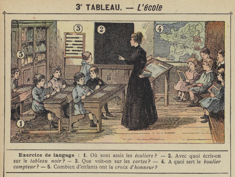 The School by Gustave Fraipont: Buy fine art print