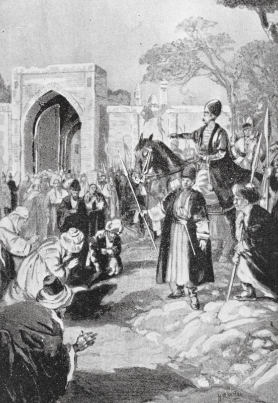 Bokhara opens its Gate to the Mongol Ogodai Khan, AD 1231