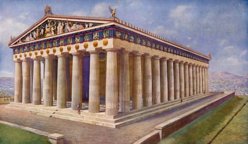 The Parthenon, Shining Diadem of Athens and Treasure-house of Peerless ...