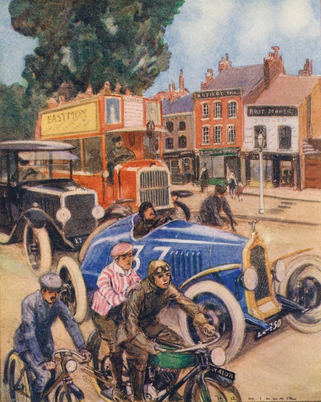 On the road by Harold Robert Millar: Buy fine art print