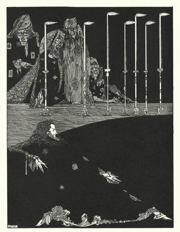Edgar Allan Poe: The Pit and the Pendulum by Harry Clarke