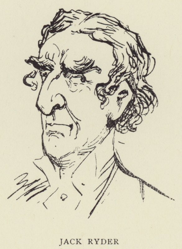 Jack Ryder by Harry Furniss: High-quality fine art print