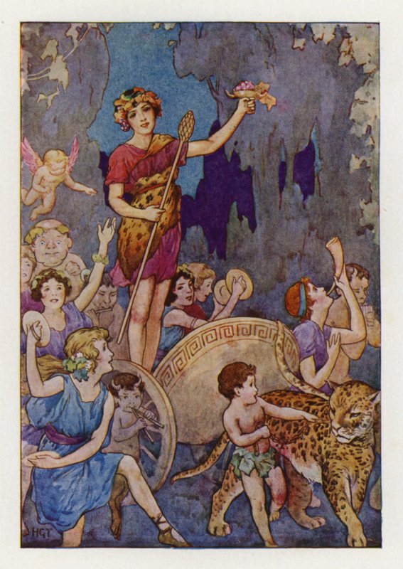 Bacchus by Harry George Theaker: Buy fine art print