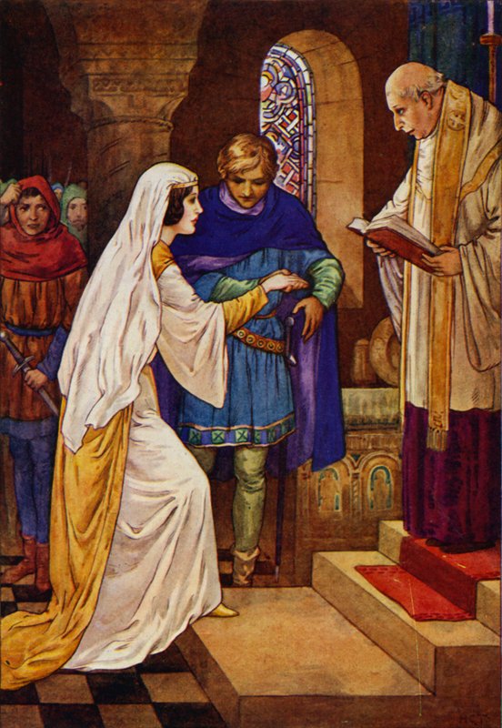 Then the priest married them by Harry George Theaker