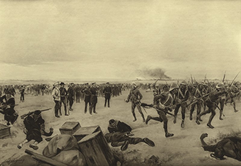 Defence of the Chinese Legation, 1900 by Henri-Louis Dupray
