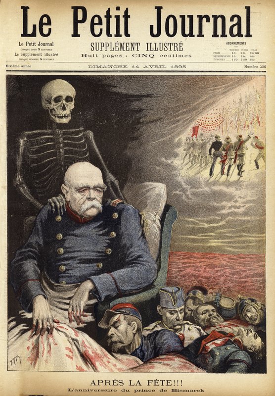 Cover of Le Petit Journal, 14 April 1895 by Henri Meyer