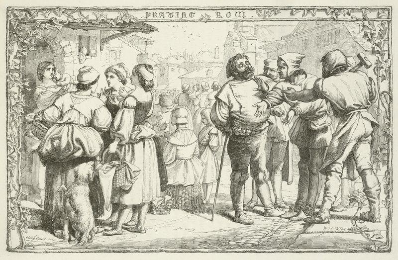 Illustration for The Pilgrim's Progress by John Bunyan