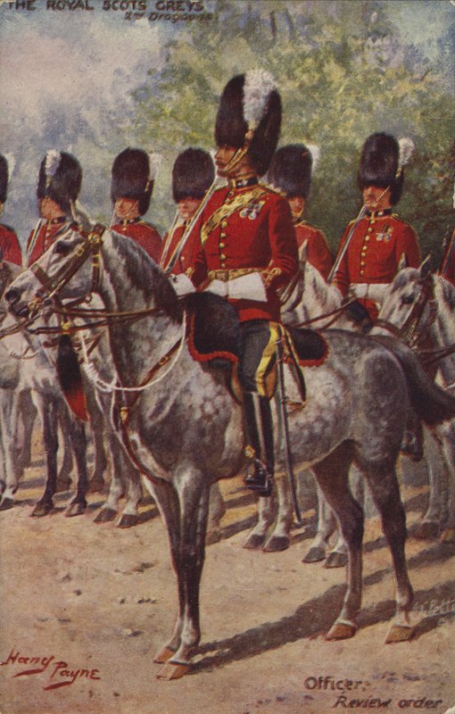 The Royal Scots Greys by Henry Payne: Buy fine art print