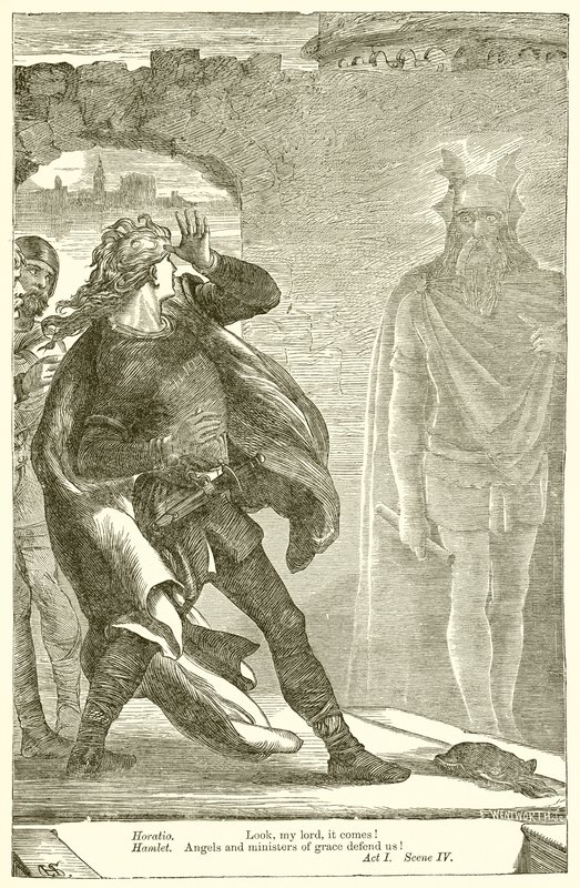 Hamlet by Henry Courtney Selous: Buy fine art print