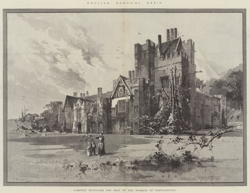 Compton Wynyates, the Seat of the Marquis of Northampton