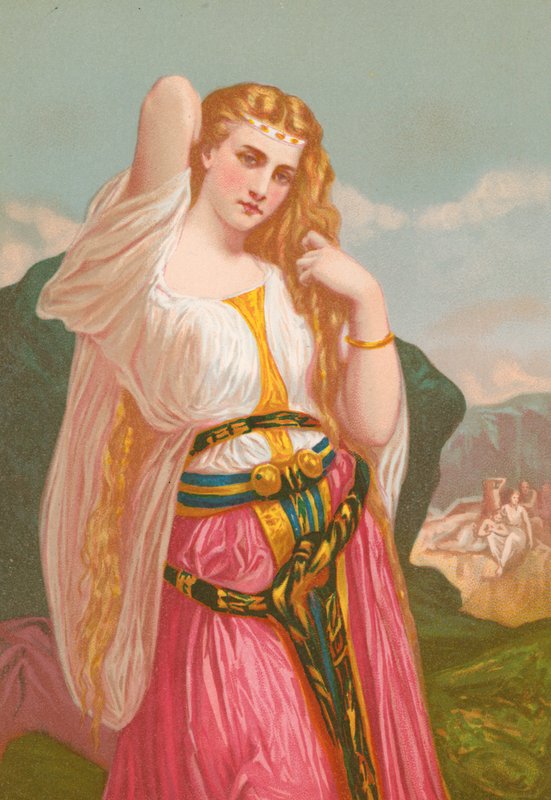 Jephtha's Daughter by Hugues Merle: Premium art reproduction