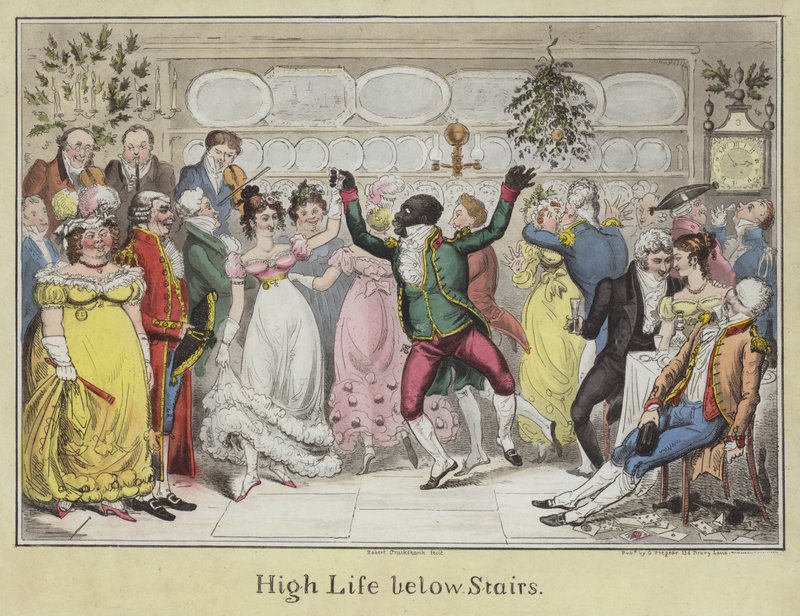 High Life Below Stairs by Isaac Robert Cruikshank