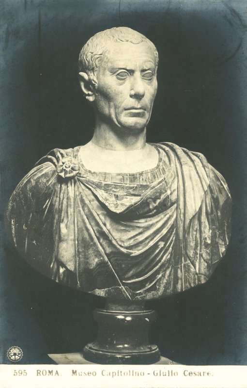 Rome, Capitoline Museum, Bust, Julius Caesar