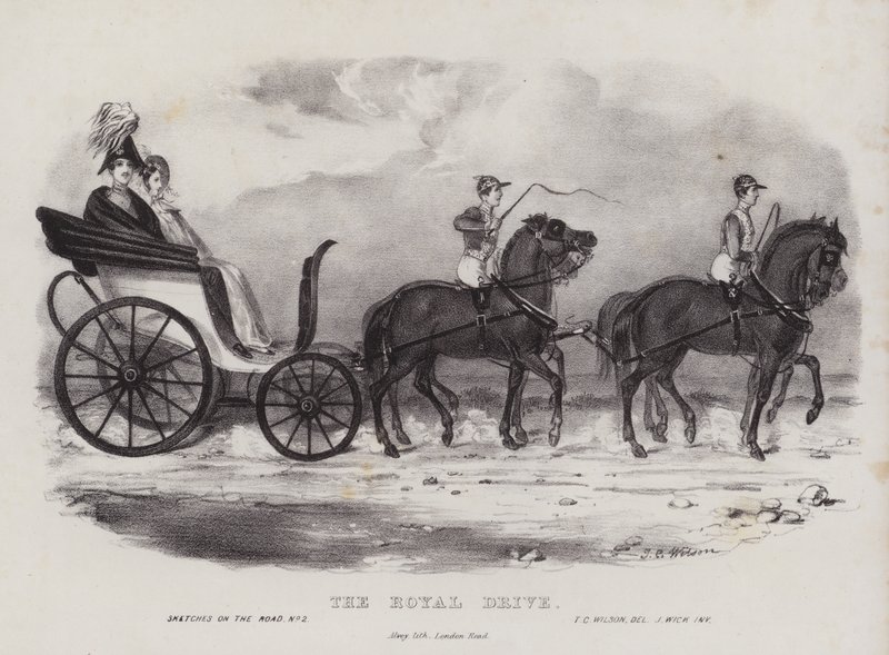 The Royal Drive by J.C. Wilson: Buy fine art print