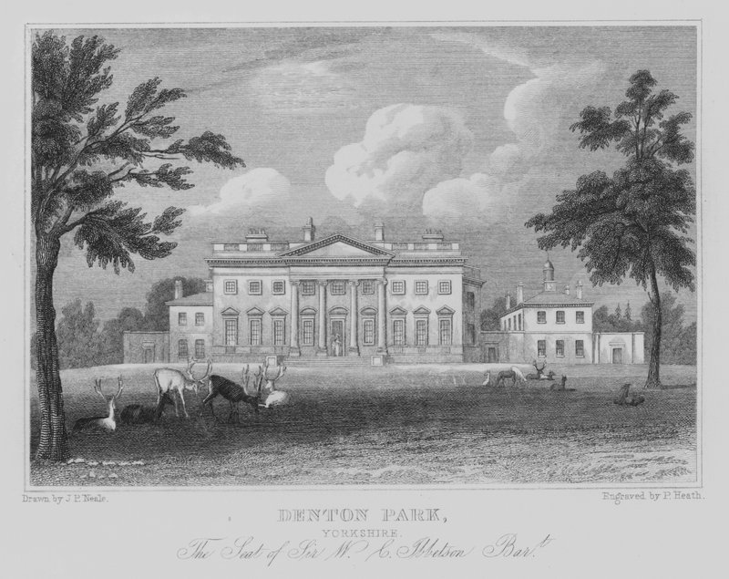 Denton Park, Yorkshire, The Seat of Sir W C Ibbetson, Baronet