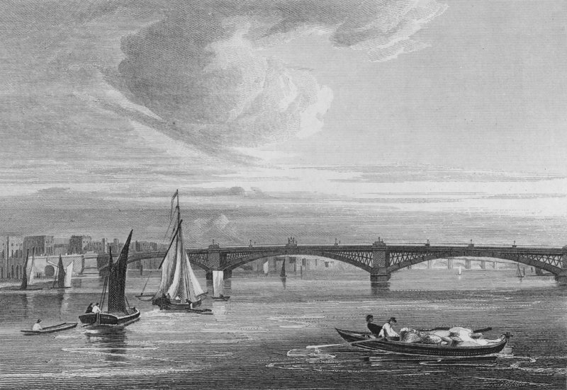 New Iron Bridge, Over the Thames from Queen Street