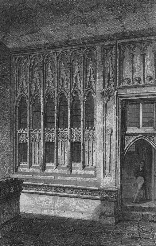 The Lower Lobby, House of Commons by John Preston Neale