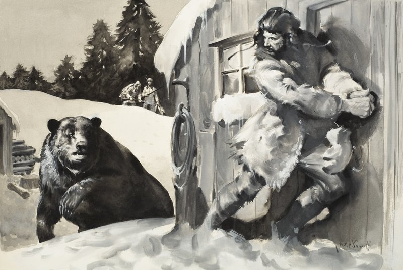 Grizzly Bear by James Edwin McConnell: Buy fine art print