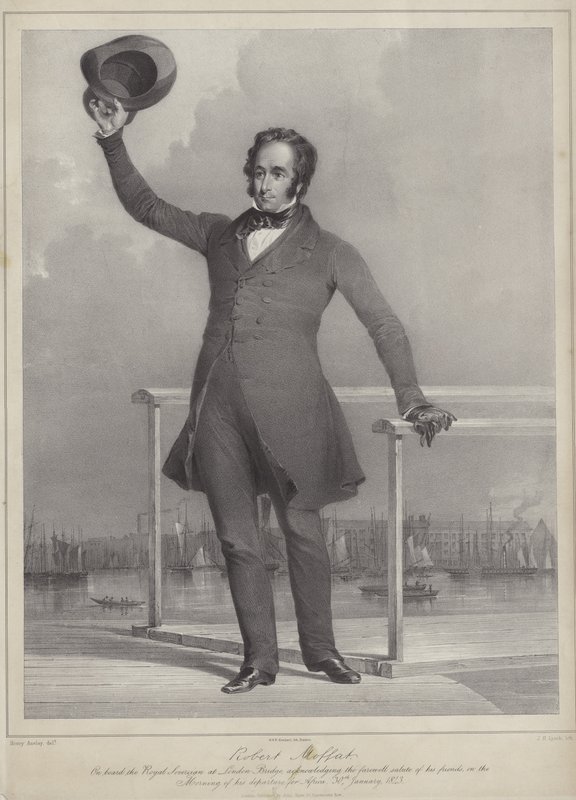 Robert Moffat, Scottish missionary to Africa