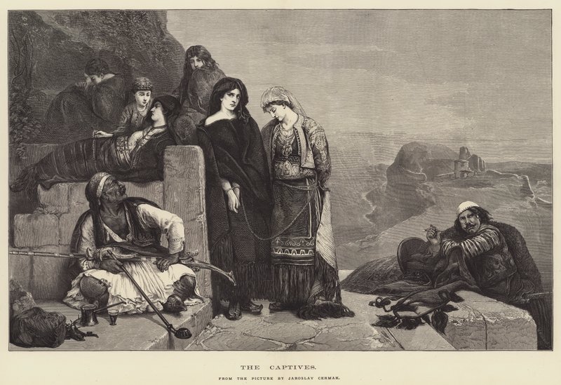 The Captives by Jaroslav Cermak: Premium art reproduction