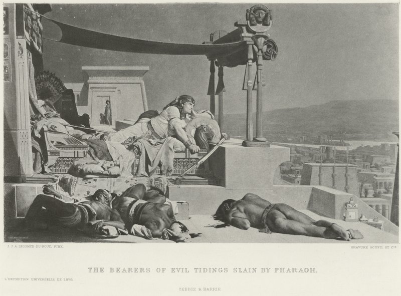 The Bearers of the Evil Tidings Slain by Pharaoh
