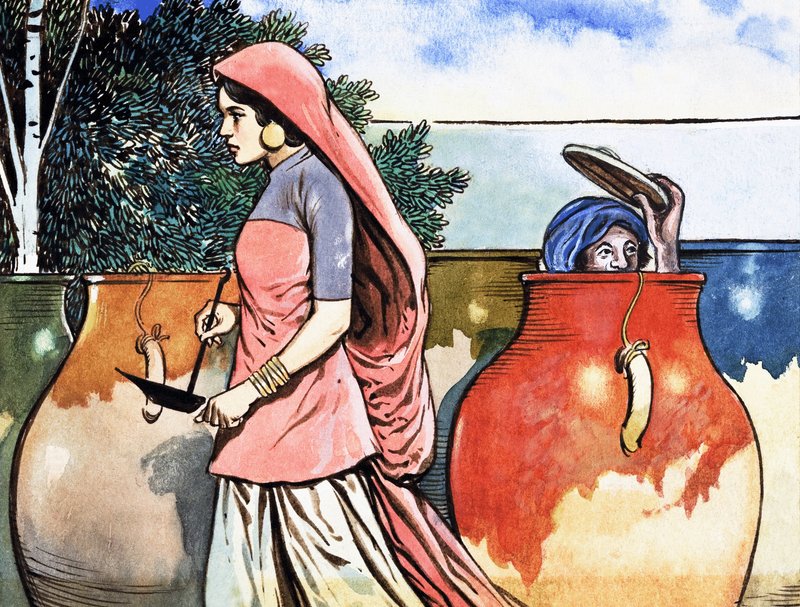 Ali Baba by Jesus Blasco: Highest-quality art reproduction