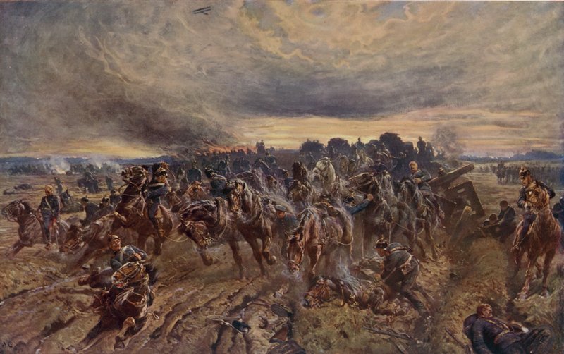 The German Retreat from the Marne, World War I, September 1914