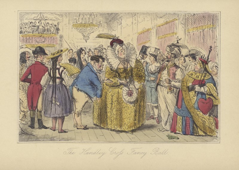 The Handley Cross Fancy Ball by John (after) Leech
