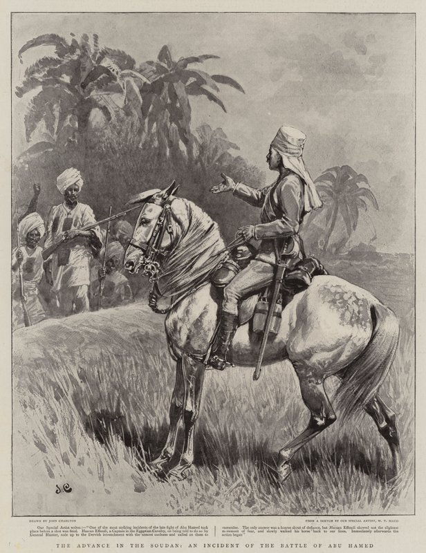 The Advance in the Soudan, an Incident of the Battle of Abu Hamed