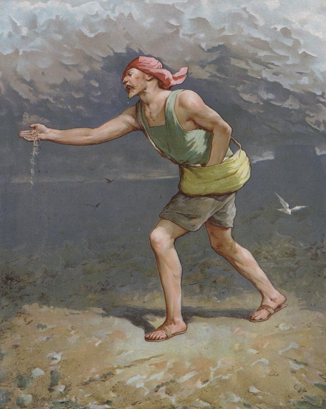 The Sower by John Lawson: Highest-quality art reproduction