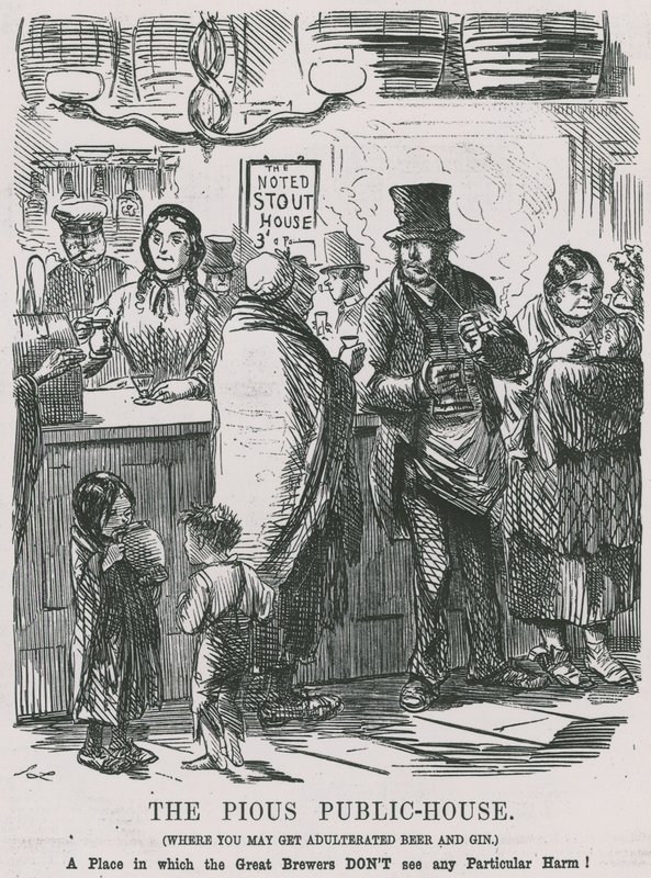 The Pious Public House, Where You May Get Adulterated Beer and Gin