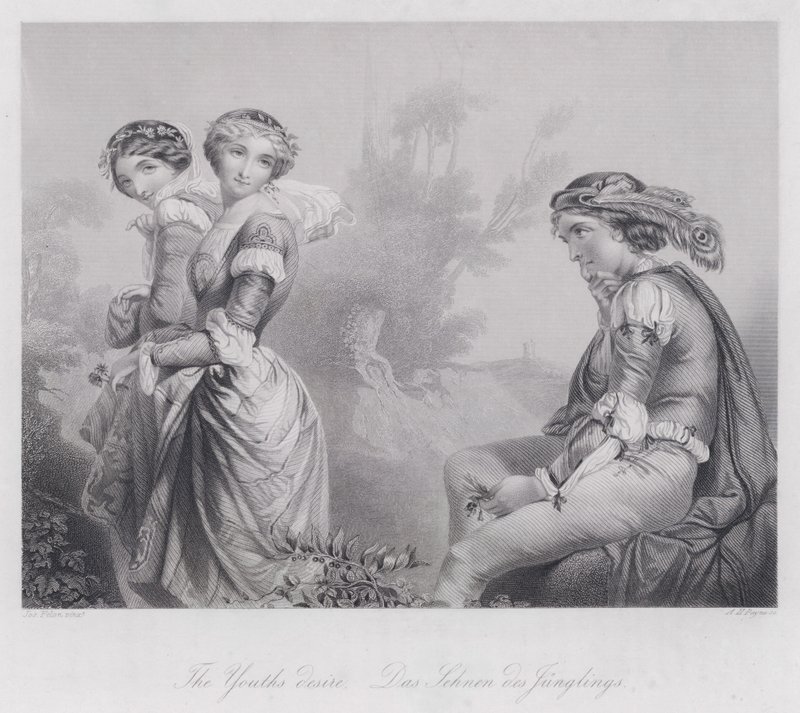 The Youth's Desire by Joseph Felon: Buy fine art print