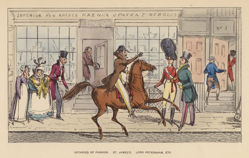 Votaries of Fashion, St James's by Joseph Grego