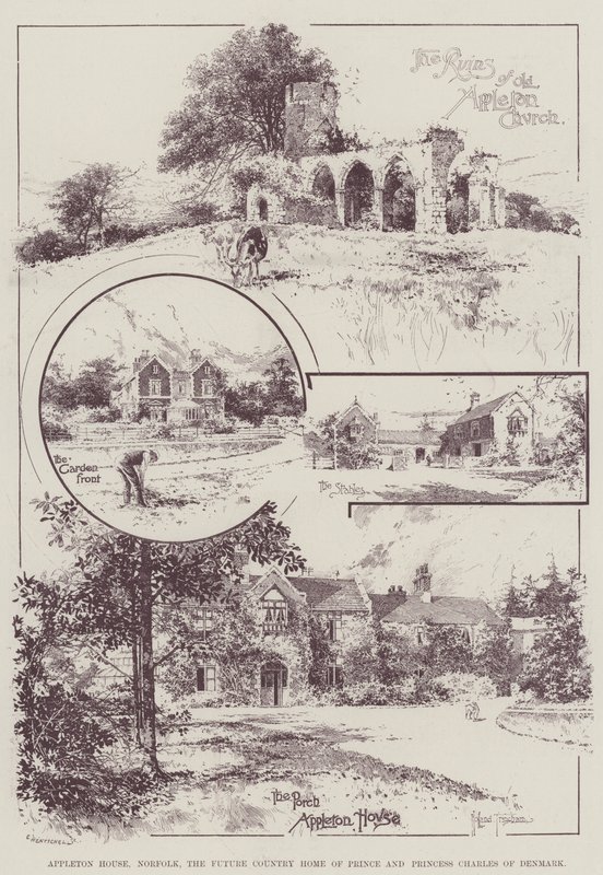 Appleton House, Norfolk, the Future Country Home of Prince and Princess ...