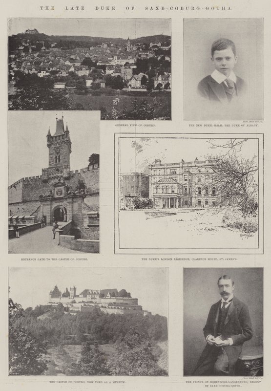 The Late Duke of Saxe-Coburg-Gotha