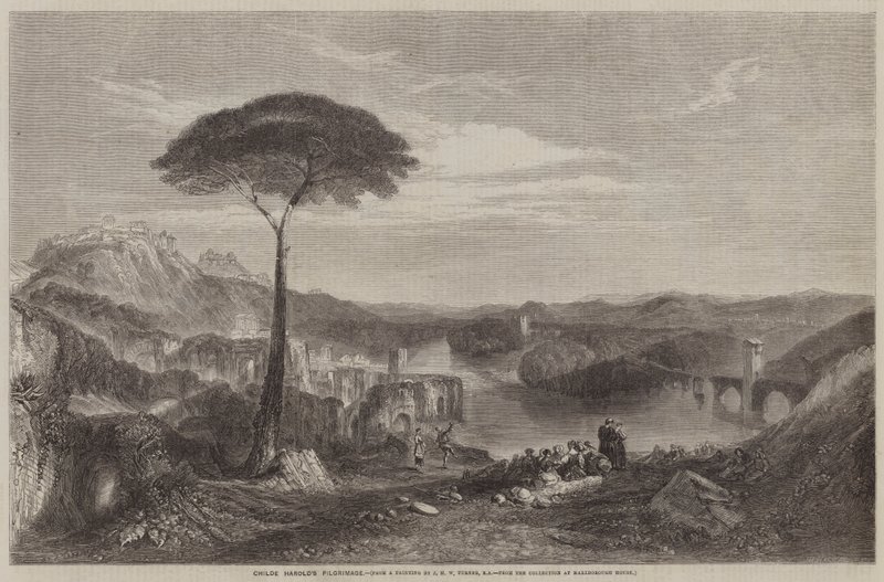 Childe Harold's Pilgrimage by Joseph Mallord William Turner