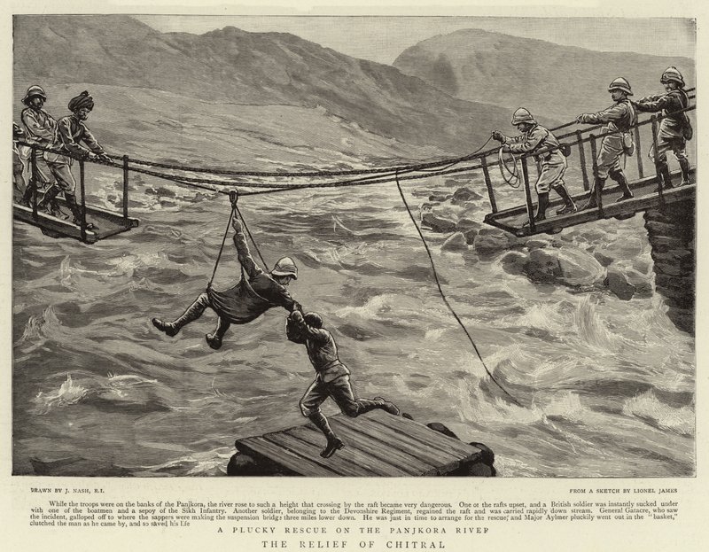 The Relief of Chitral by Joseph Nash: Buy fine art print