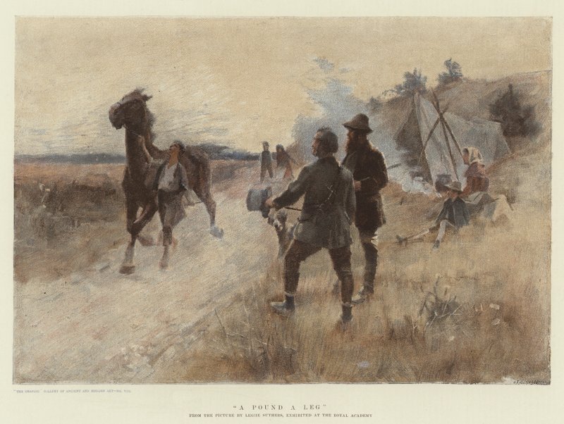 A Pound a Leg by Leghe Suthers: Buy fine art print