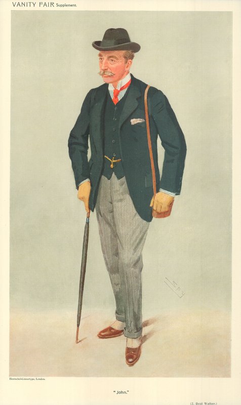Mr J Reid Walker, John, Vanity Fair cartoon