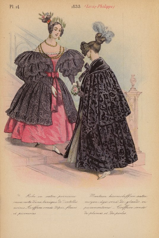 French fashion: 1833, Louis-Philippe by Louis Colas