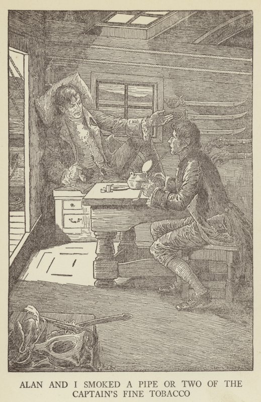 Illustration for Kidnapped by Robert Louis Stevenson