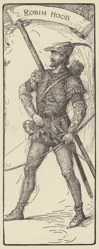 Robin Hood by Louis John Rhead: Buy fine art print