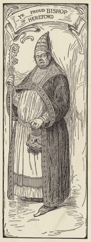 The Proud Bishop of Hereford by Louis John Rhead