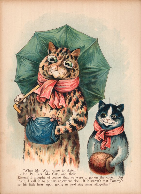 Louis Wain Cats by Louis Wain: Buy fine art print