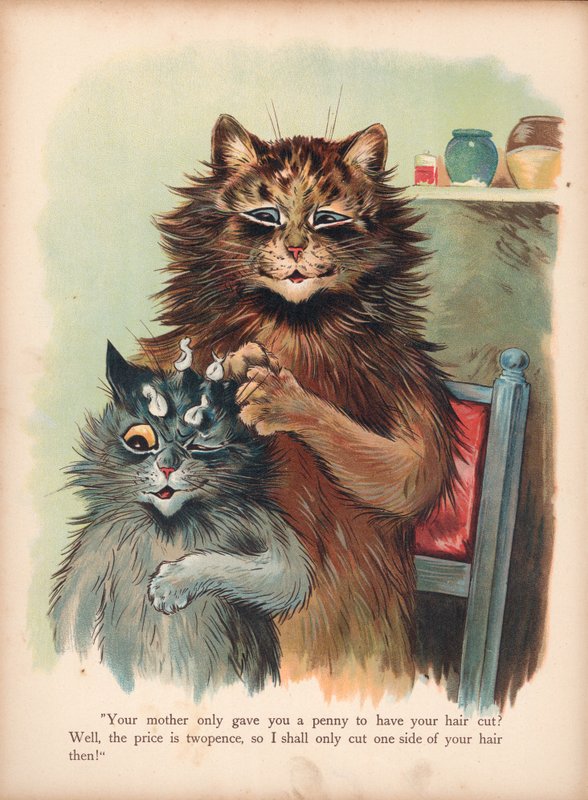 Louis Wain Cats by Louis Wain: Buy fine art print