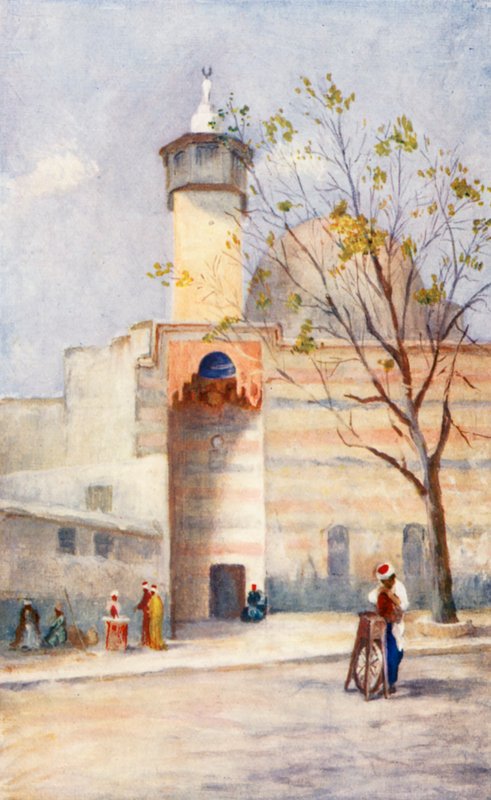 Mosque of the Holy Flag, Damascus by Margaret Thomas