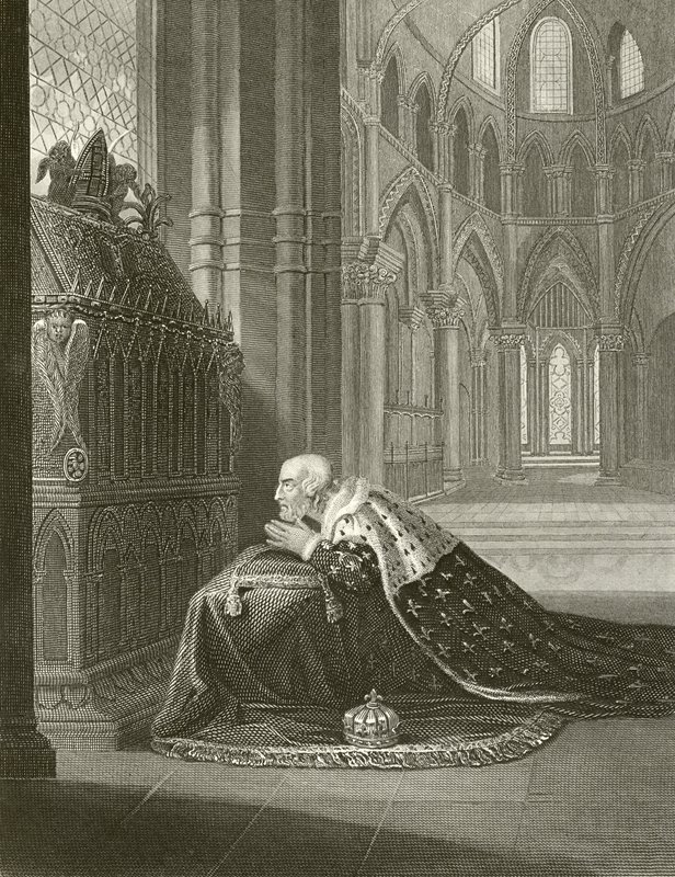 Portrait Of King Louis Vii Of France Painting Portrait Callet King