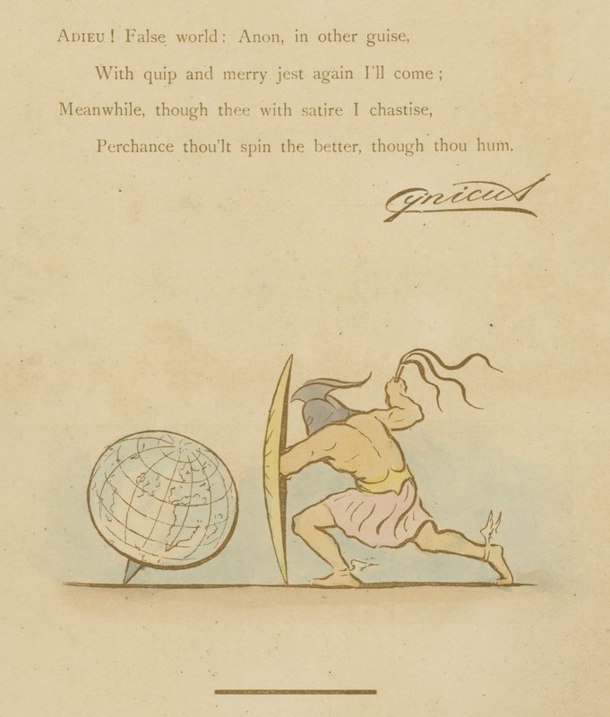 Page from The Satires of Cynicus by Martin Cynicus Anderson